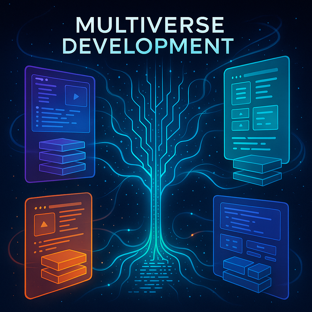 Multiverse Development: Parallel Exploration in System Design